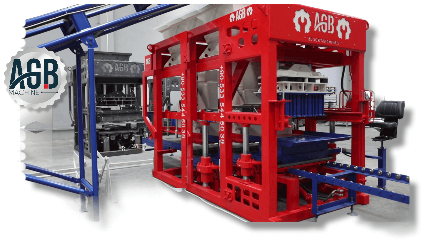 Concrete Paving & Block Making Machine - AGB Machine